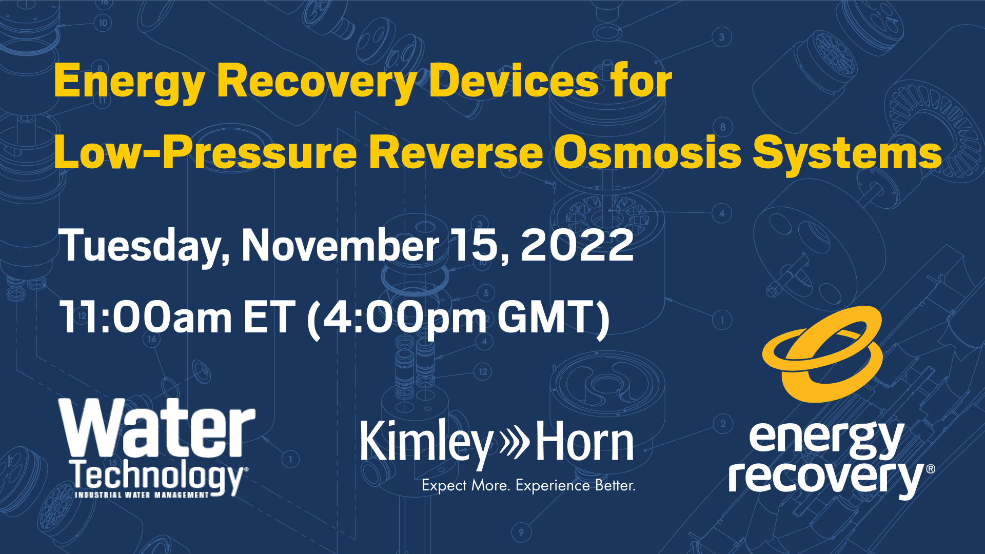 Energy Recovery Devices for Low-Pressure Reverse Osmosis Systems ...